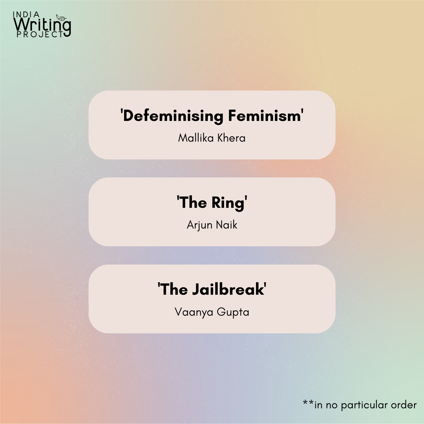 Results - India Writing Project